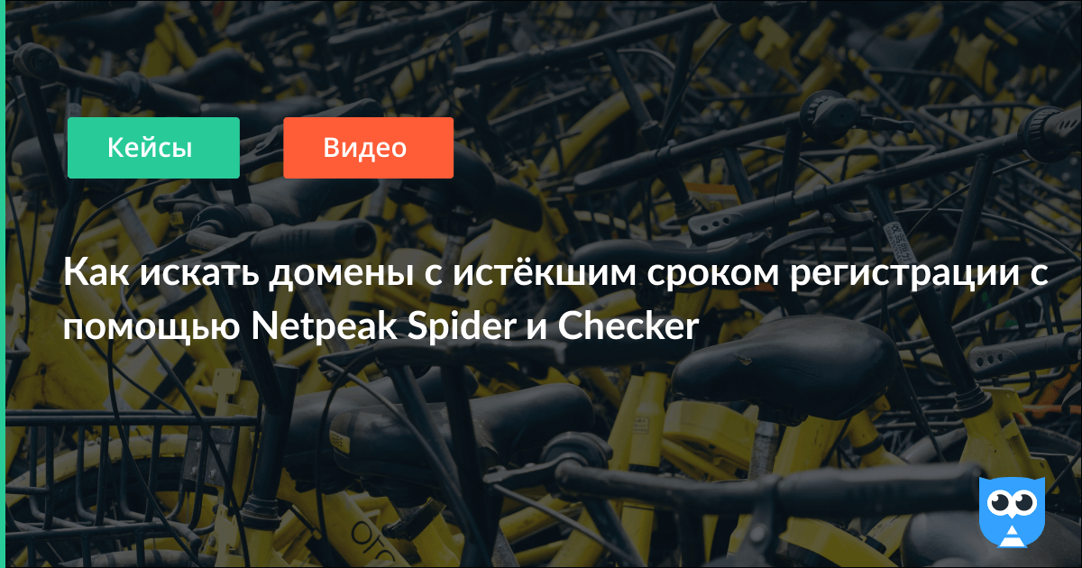 Как найти дроп-домены с помощью Netpeak Spider и Checker – Блог Netpeak Software